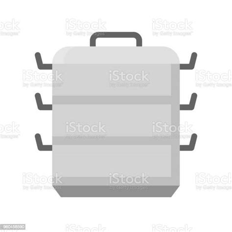 3 계층 알루미늄 중국 기선 아이콘 평면 디자인 고립 된 벡터 알루미늄에 대한 스톡 벡터 아트 및 기타 이미지 알루미늄 벡터 요리하기 음식 준비 Istock