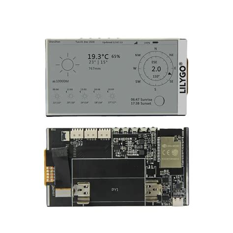 Lilygo T5 47 Inch E Paper Esp32 V3 Version 16mb Flash 8mb Psram Wifibt Paper Esp32 V3
