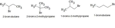 Isomers Of C4h9br
