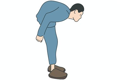塌腰驼背 塌腰和不塌腰 大山谷图库