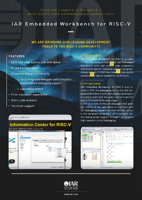Iar Embedded Workbench For Risc V（iar Systems Kk）｜portal Site For Manufacturers Aperza Catalog