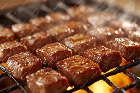 Grilled Sliced Strip Loin Steak On A Meat Cleaver Premium Ai