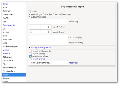 Graphical User Interface Gui Frama C