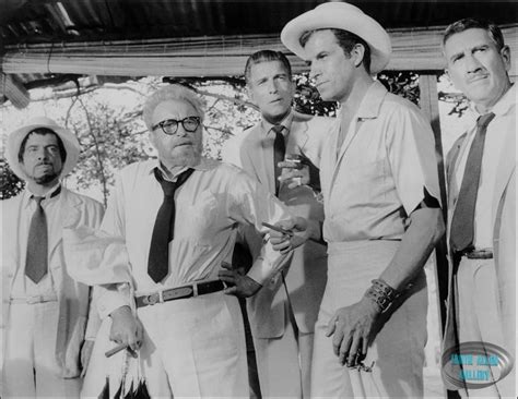 Jay Novello Claude Rains Michael Rennie Fernando Lamas And Richard Haydn