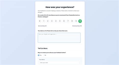 Nps Survey Questions To Measure Customer Loyalty