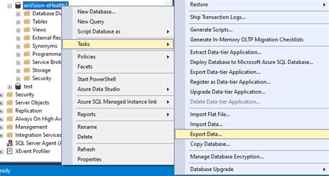 Database Recovery Restore A Table From A Backup Database Through Restore Export