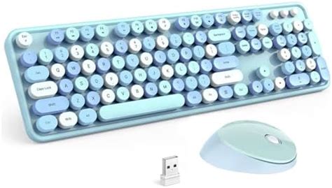 Wireless Keyboard And Mouse Combo Edjo 2 4g Full Sized Wireless Ergonomic Keyboard