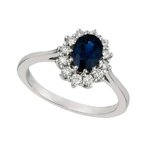 Customizable 155 Carat Natural Oval Sapphire And Diamond Ring 14 Karat