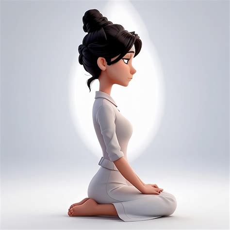 Premium Photo Yoga Girl