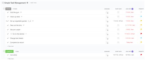 10 Free Gtd Templates To Organize All Your Work Clickup