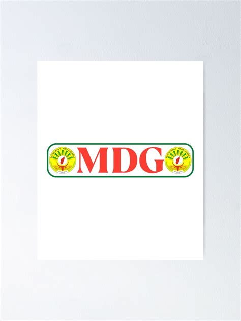 Mdg 3 Letter Code Madagascar Poster For Sale By Fedsherdesign Redbubble
