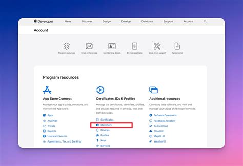 Register An App Id And Bundle Id For Your Ios App Pandasuite Docs