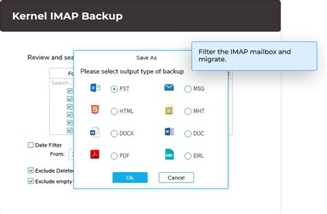 IMAP Email Backup Tool To Backup IMAP Emails Locally From IMAP Servers