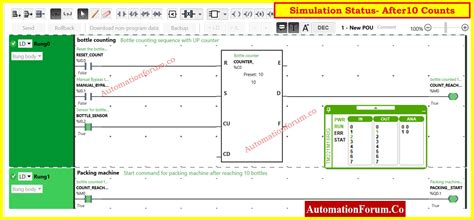Up Counter In Plc Programming 5 Instrumentation And Control Engineering