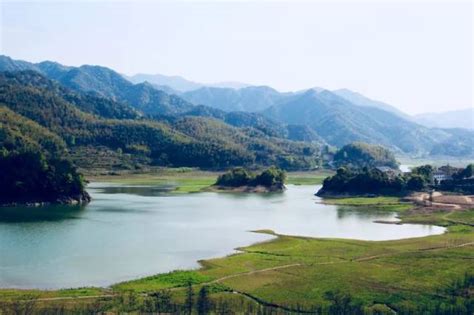 天台光明水库 光明水库 大山谷图库