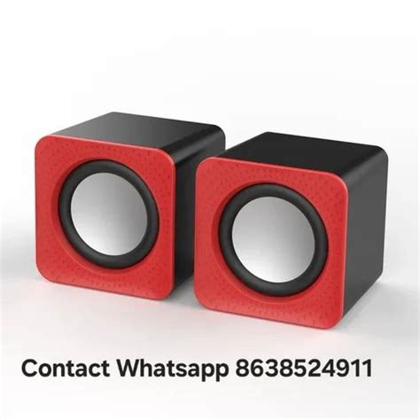 Black Usb Pc Speakers For Suitable For Desktop 16 Ohms At ₹ 299piece