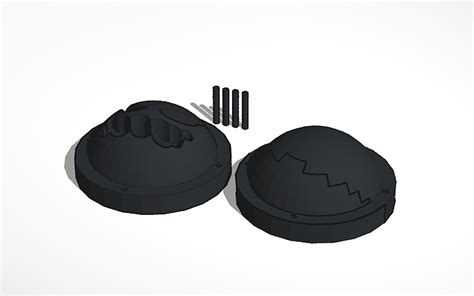 3d Design Sonic Colors Void Wisp 1 4 Parts Tinkercad