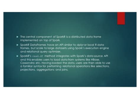 Introduction To Sparkr Ppt