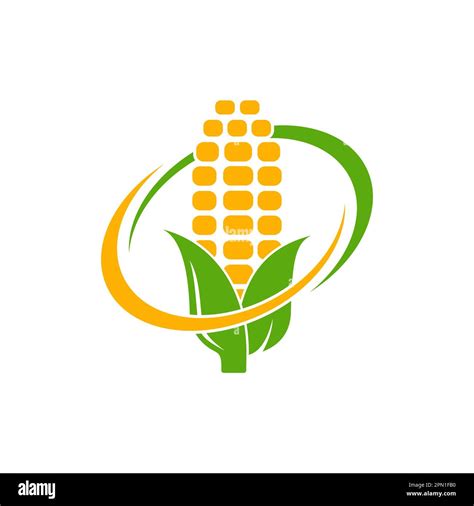 Corn Abstract Vector Logo Stock Vector Image And Art Alamy