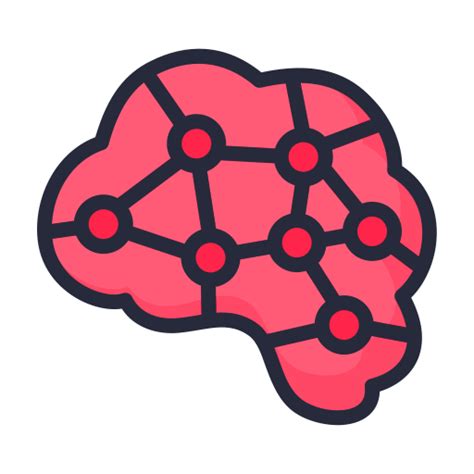 Deep Learning Generic Color Lineal Color Icon