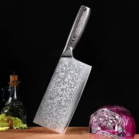 Vg 10 다마스커스 부엌 칼 나무 손잡이 67 레이어 강철 슬라이서 가정용 고기 커터 일본 칼 요리사 Aliexpress