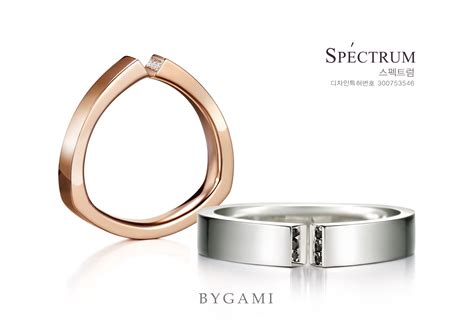 바이가미 디자인 웨딩 커플링 스펙트럼spectrum 바이가미 바이가미스펙트럼 바이가미커플링 프로포즈링 웨딩링 웨딩밴드 웨딩반지 웨딩커플링 커플링