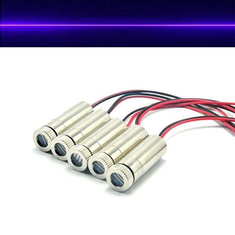 Laser Diode Module Focusable 405nm 100mw Violet Blue Laser Dot Module