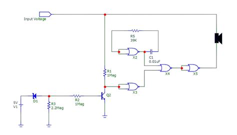 Performance Of A Low Power Alarm Circuit With An Unstable Power Supply Electronics World