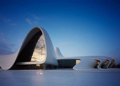 Photographs Of Zaha Hadids Heydar Aliyev Center By Hélène Binet