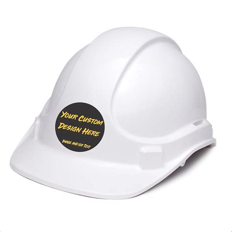 Vulgrco Personalized Hard Hat Sticker Uv Resistant