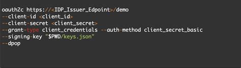 Demonstrating Proof Of Possession Dpop Preventing Illegal Access Of