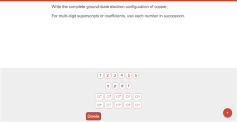 Solved Write The Complete Ground State Electron