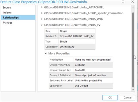 Adding Data To A Relationship Class In One Workflo Esri Community