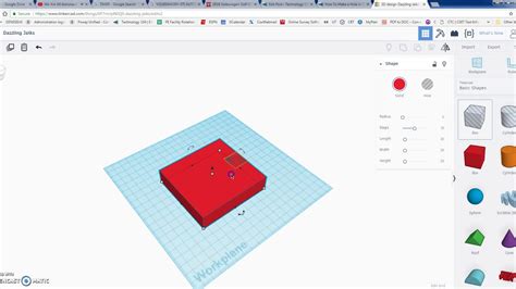 Tinkercad How To Make A Hole In Tinkercad Youtube