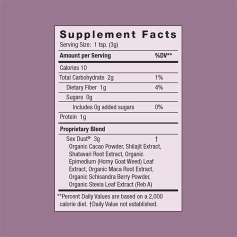 sex dust natural supplement for sex drive and libido moon juice