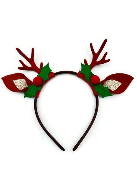 Christmas Reindeer Headband Reindeer Antlers Christmas Hair Accessory