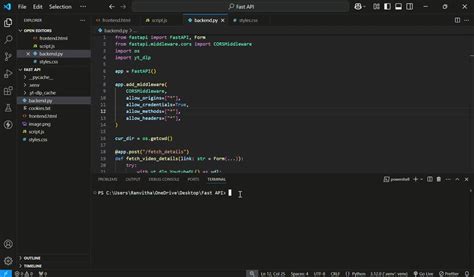 Week2 Week2 2025challenge Fastapi Python Html Css Javascript Ranvitha Mothkuri