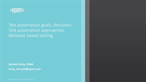Introduction To Test Automation Notespptx