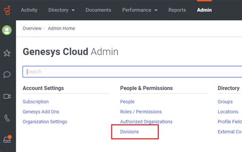 Genesys Cloud Main Genesys