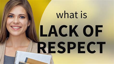 Understanding Lack Of Respect In English Youtube