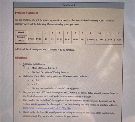 Solved Problem Statement For This Problem You Will Be