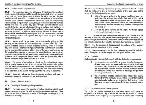 Imo Fss Code International Code For Fire Safety Systems 2007