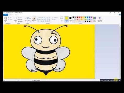 Ms Paint Drawing How To Draw In Ms Paint Cute Zombie Drawings Painting