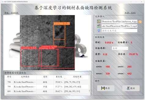 深度学习之基于yolov8的钢材表面缺陷检测系统pyqt5界面数据集训练代码 索炜达猿创