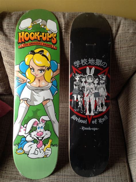 Hook Ups Decks From My Collection Projeto Do Skate Skates Legais