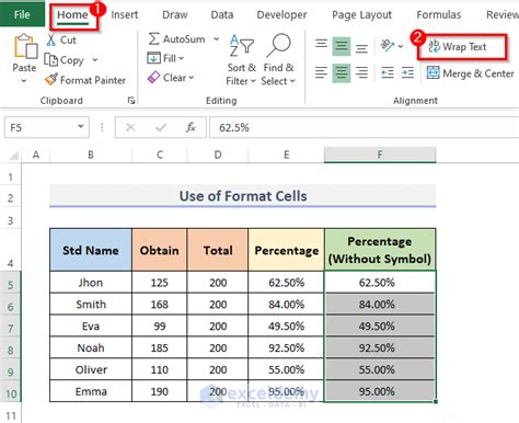 Remove Percentage Symbol In Excel Without Changing Values Suitable Ways