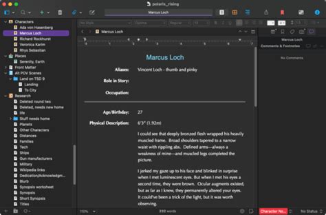 Drafting With Scrivener Jessie Mihalik