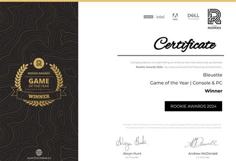 Antoine Adan On Linkedin Gamedev Therookies Gameoftheyear Grateful