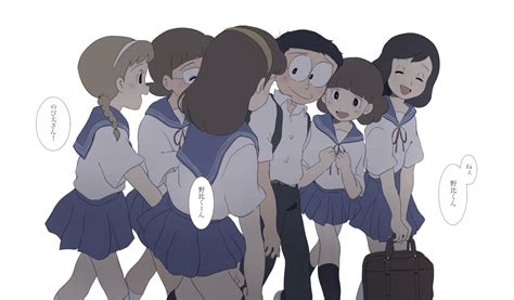 【画像】絵師「中学生になったのび太描いてみた」 14 4万いいね