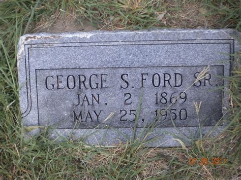 George Sebron Ford Sr 1869 1950 Find A Grave Memorial